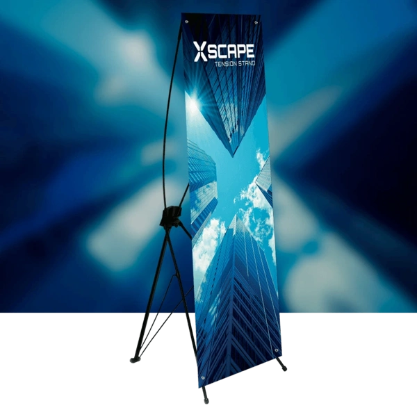 Xscape Tension Stand | Face Communications